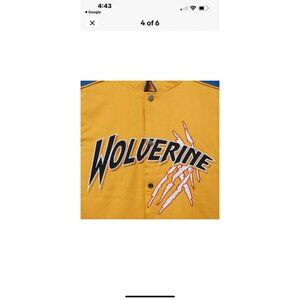 Marvel | Jackets & Coats | Marvel Xmen Wolverine Motocross Racing ...